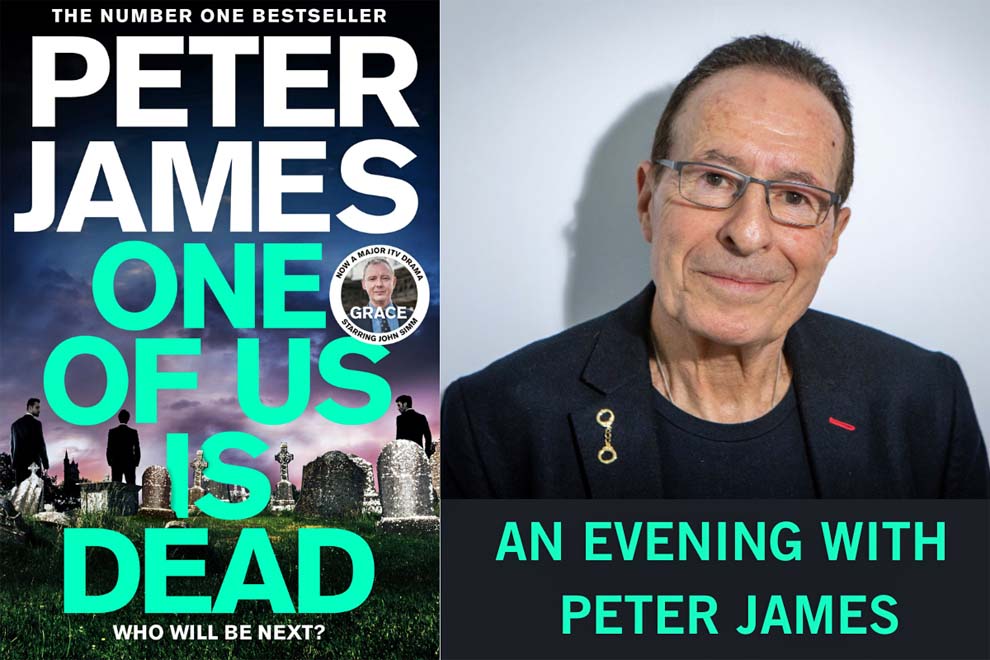 Evening with Peter James – Steyning Parish Church of St Andrew and St ...